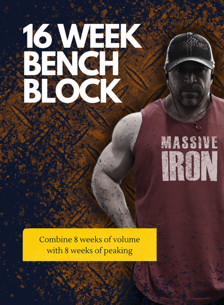 16-Week Bench Press Block Program PDF – Super Living Today